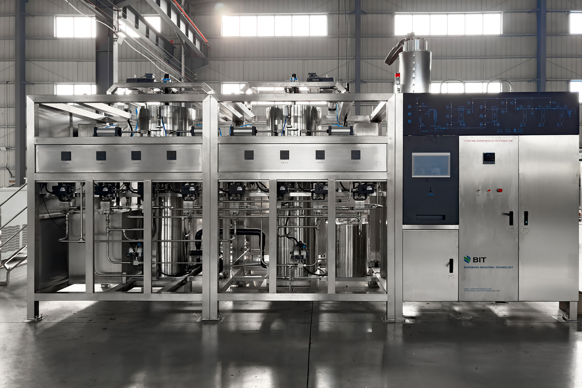 Best-selling 300L Supercritical CO2 extractor - Supercritical CO2 ...