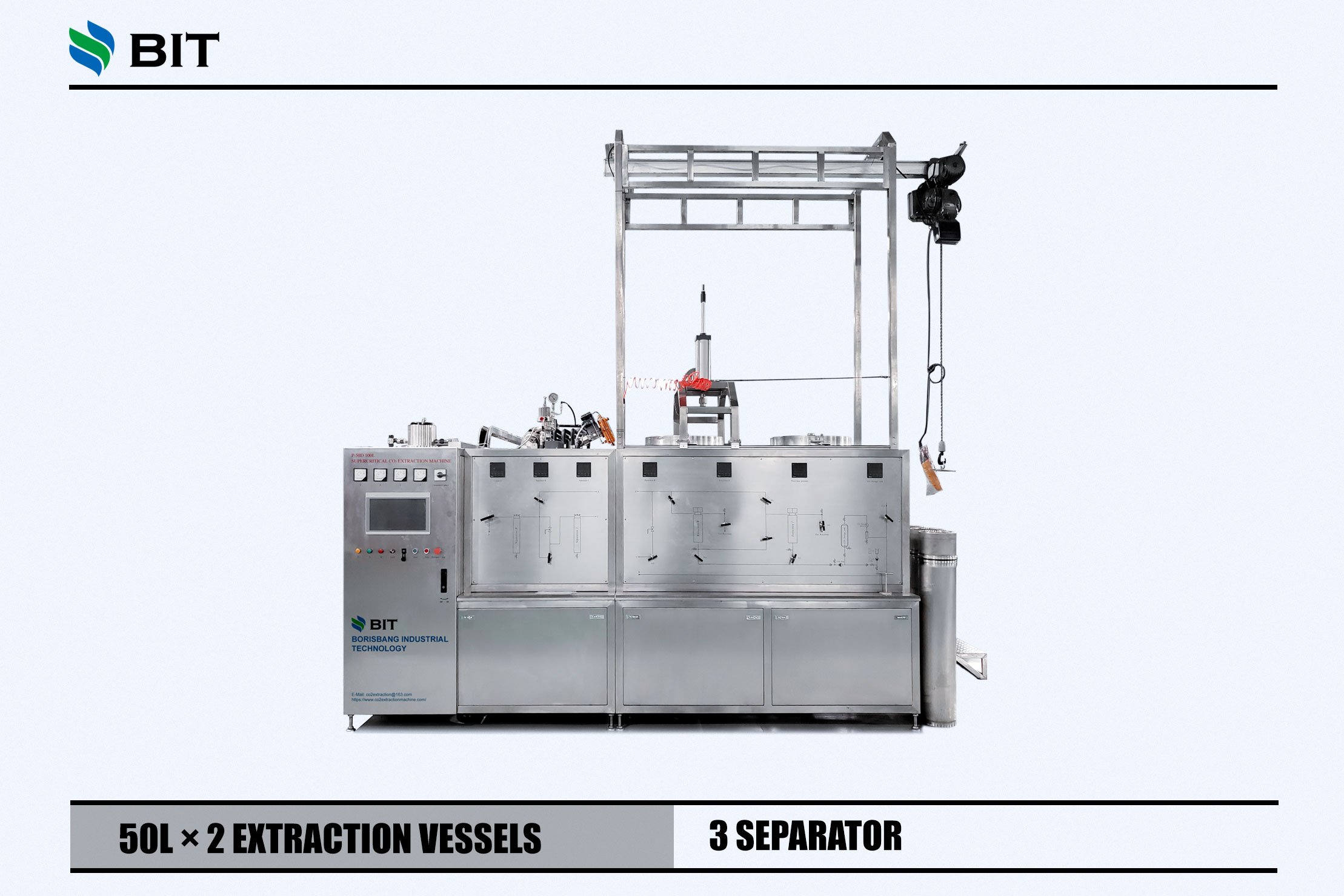 Best-selling 100L (50L×2) Supercritical CO2 Extraction Equipment ...